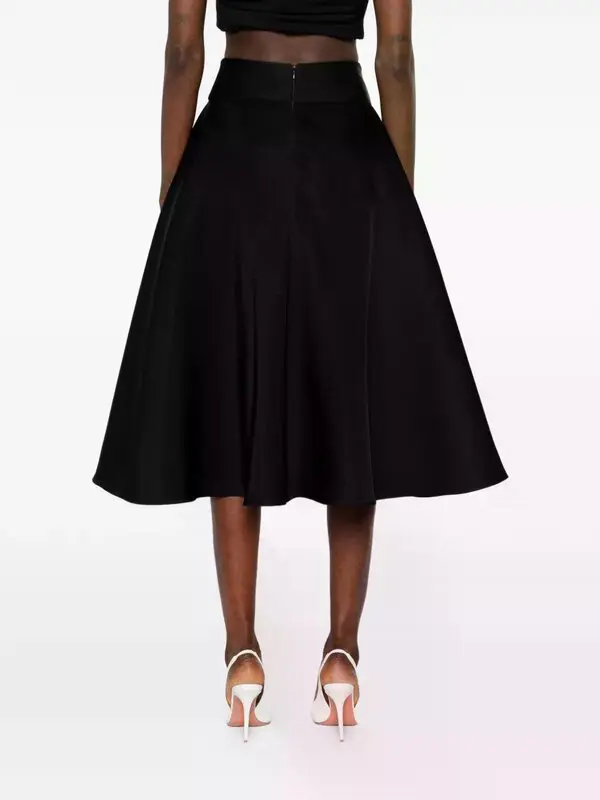 David Koma A-line Midi Skirt