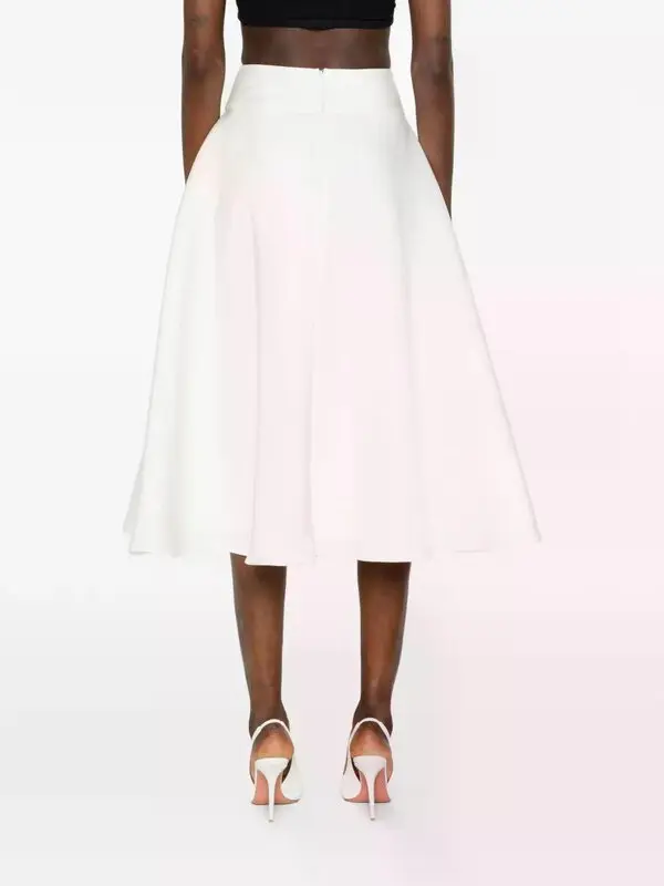 David Koma A-line Midi Skirt