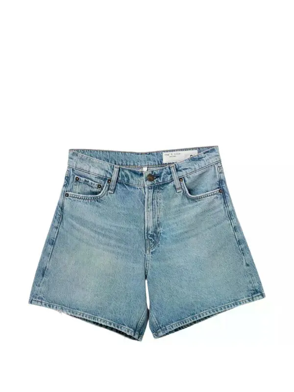 Rag & Bone Kaia Denim Shorts - Blue