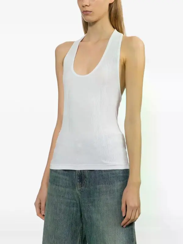 Helmut Lang Halter-neck Tank Top - Blue
