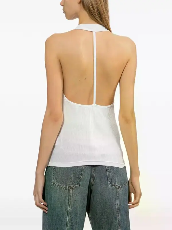 Helmut Lang Halter-neck Tank Top - Blue