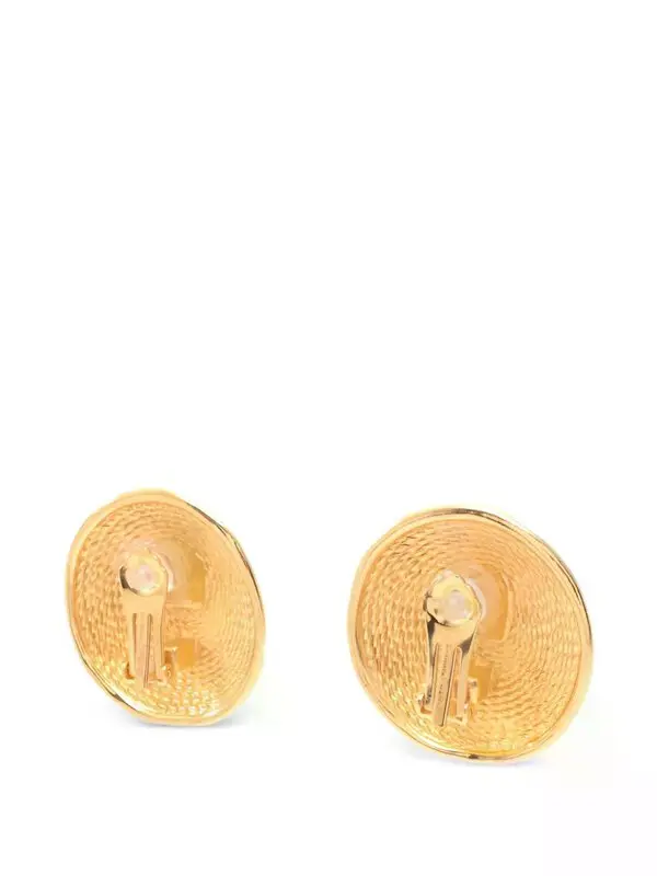 Dior Round Earrings
