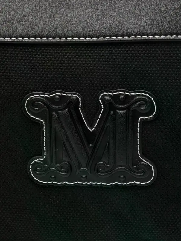 Max Mara Appliqué Wristlet - Black