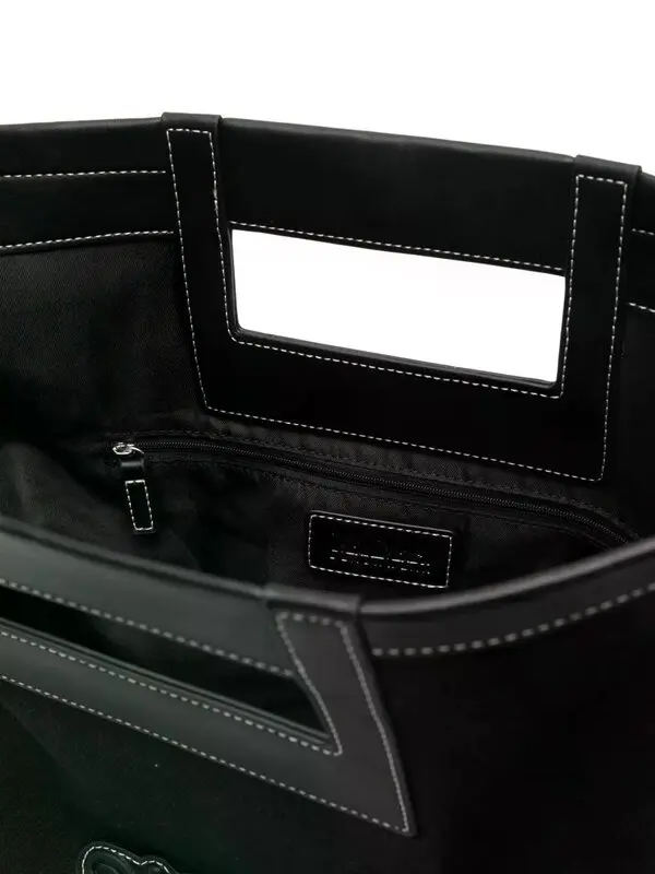 Max Mara Logo-appliqué Shoulder Bag - Black
