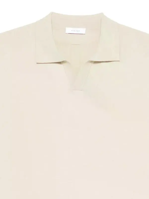 DIKTAT V-neck T-shirt - Neutrals
