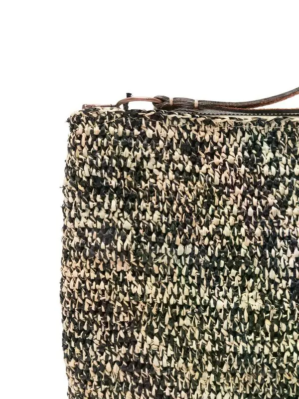 IBELIV Woven Clutch With Wrist Strap