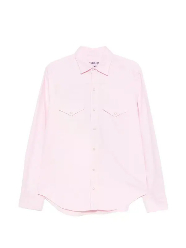 CHESAPEAKE'S Curved-hem Shirt - Pink
