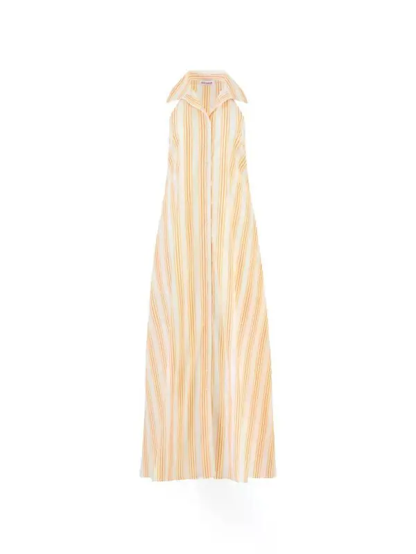 Rosie Assoulin Take It Or Sleeveless Dress - Neutrals