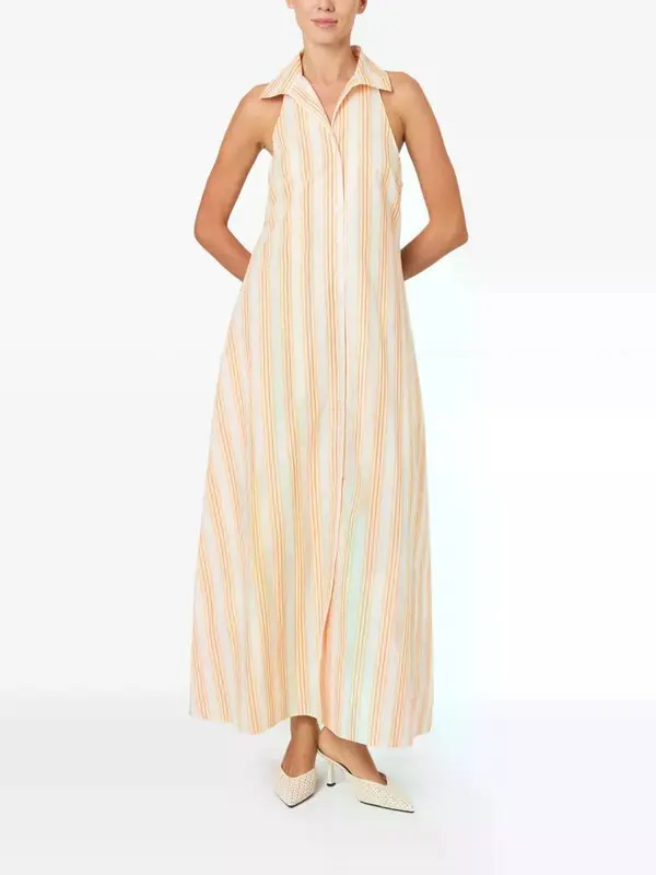 Rosie Assoulin Take It Or Sleeveless Dress - Neutrals