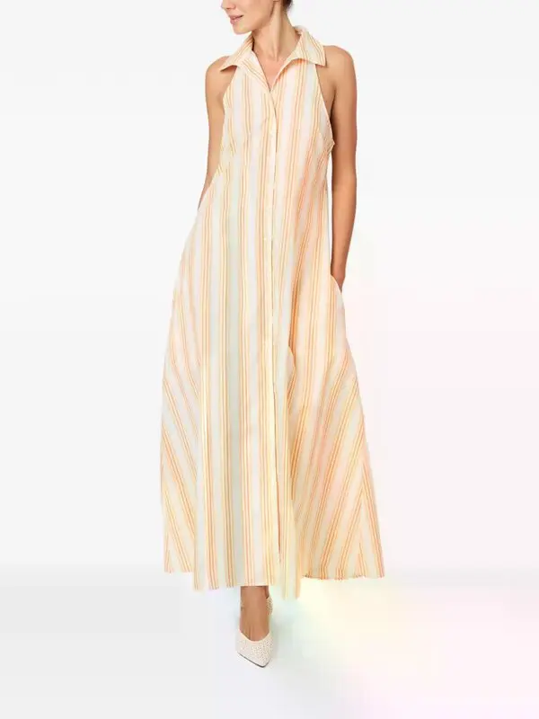 Rosie Assoulin Take It Or Sleeveless Dress - Neutrals