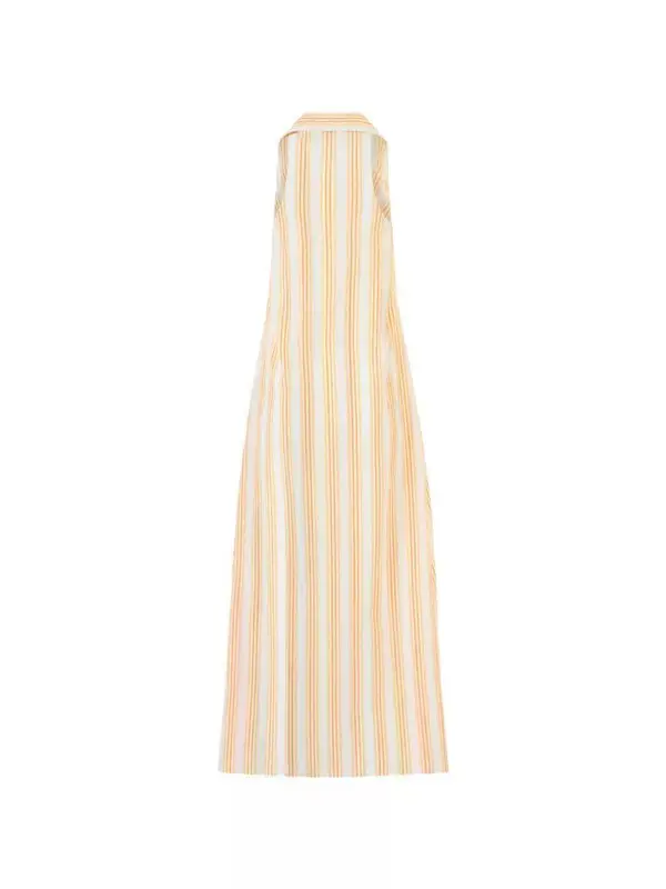 Rosie Assoulin Take It Or Sleeveless Dress - Neutrals
