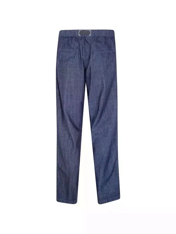 WHITE SAND Belted Trousers