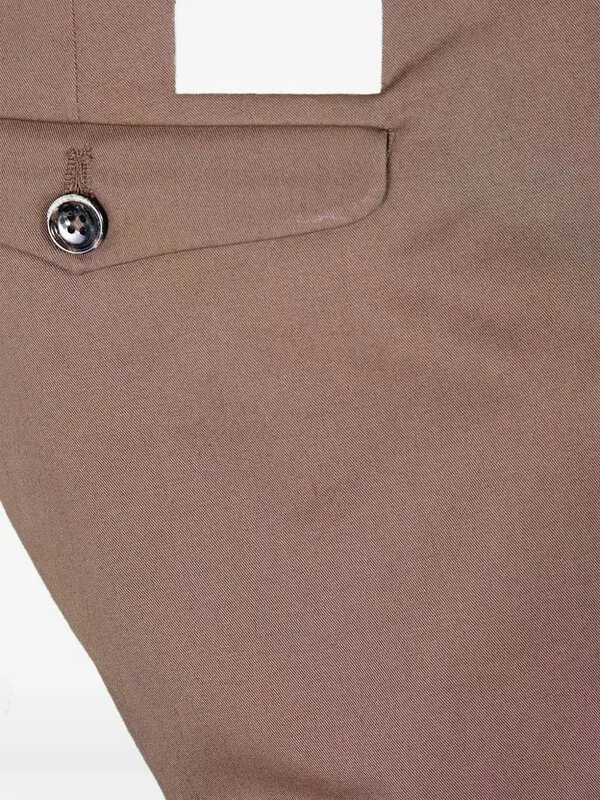 NINE:INTHE:MORNING Straight-leg Trousers - Brown