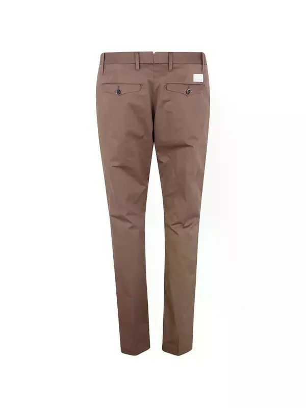 NINE:INTHE:MORNING Straight-leg Trousers - Brown