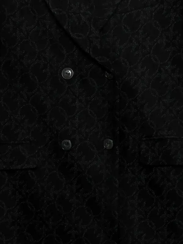 Pinko Patterned Double-breasted Coat