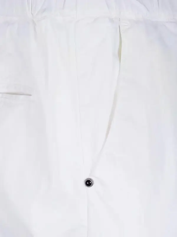 WHITE SAND Belted Trousers