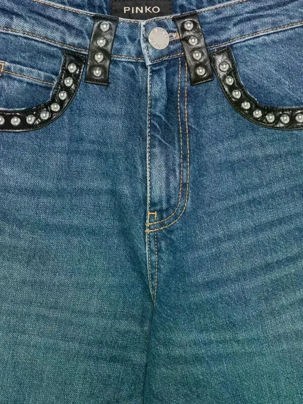 Pinko Stud-embellished Jeans
