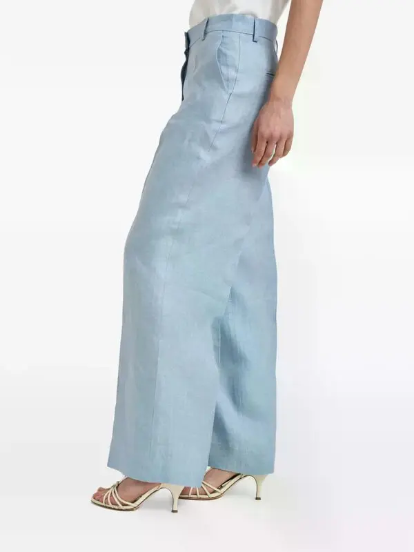Max Mara Linen Tailored Trousers