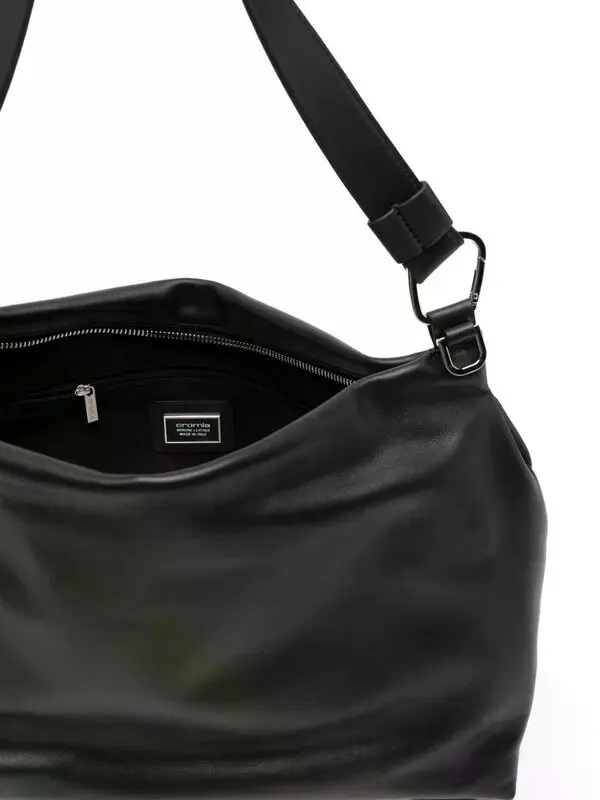 CROMIA Kai Grained Leather Shoulder Bag