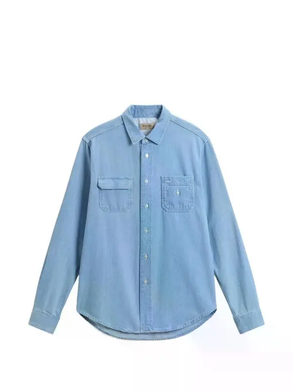 Woolrich Chest-pockets Denim Shirt