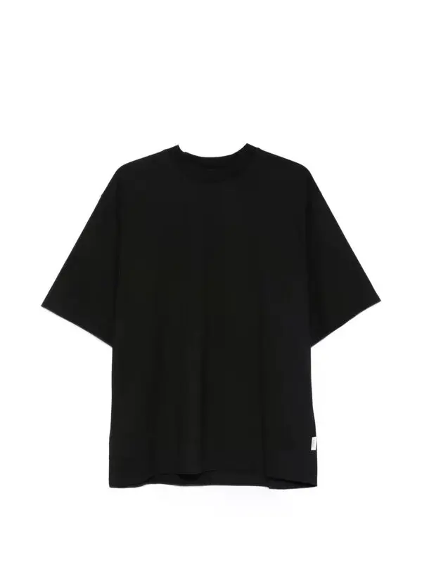 HEVO Mulino Logo-detail T-shirt - Black