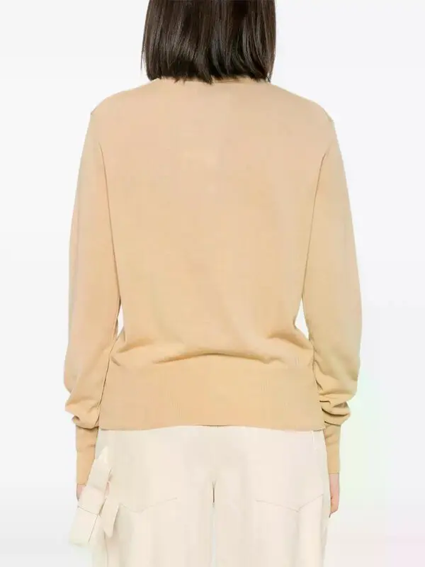 VIVIENNE WESTWOOD Logo-embroidered Cardigan - Neutrals