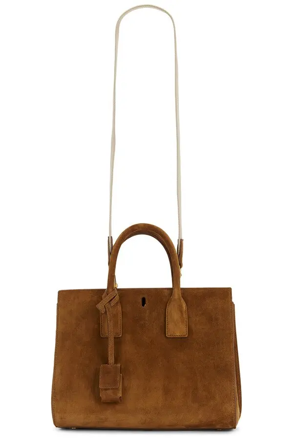 Saint Laurent Sac De Jour Small Bag - Caramel Cognac