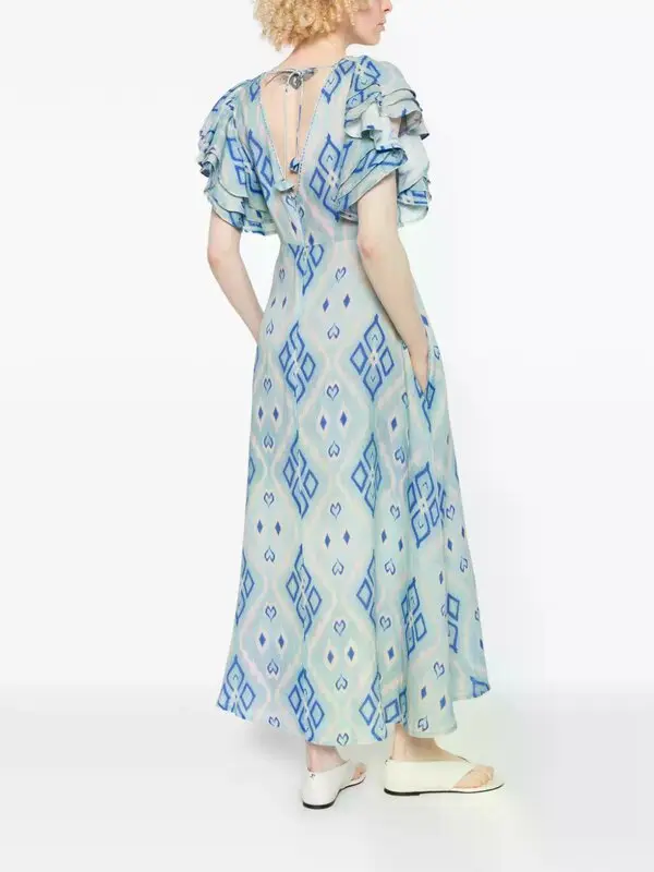 Nimo With Love Belladonna Maxi Dress - Blue
