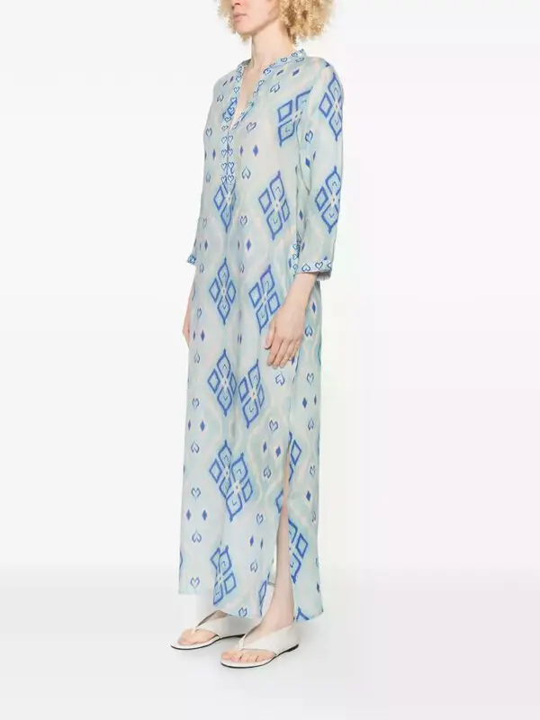 Nimo With Love V-neck Maxi Kaftan