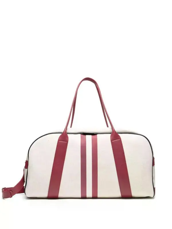 Bally Tennis Collection Canvas Duffle Bag - Neutrals