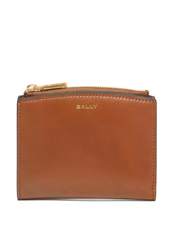 Bally Althea Logo-detail Leather Wallet - Brown