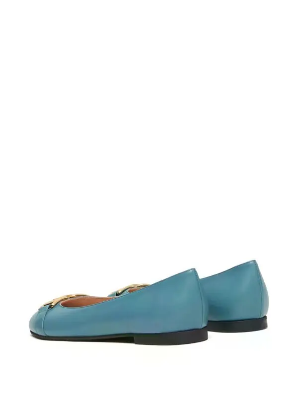 Bally Logo-plaque Ballet Flats