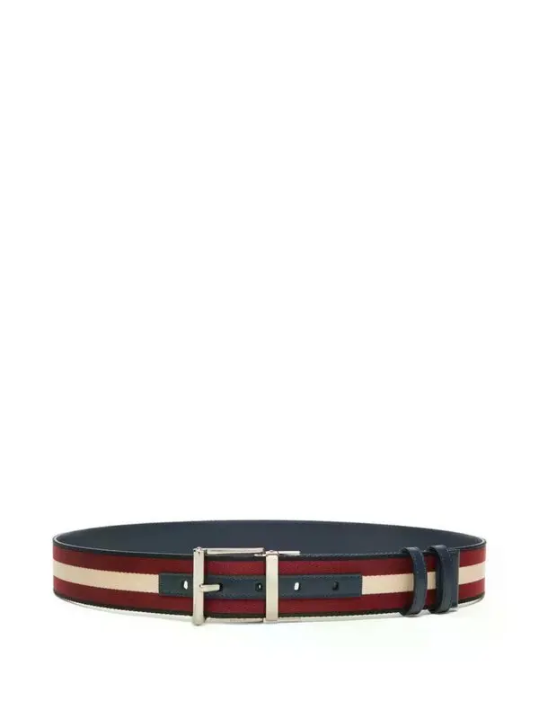 Bally Ribbon Reversible Belt - Blue
