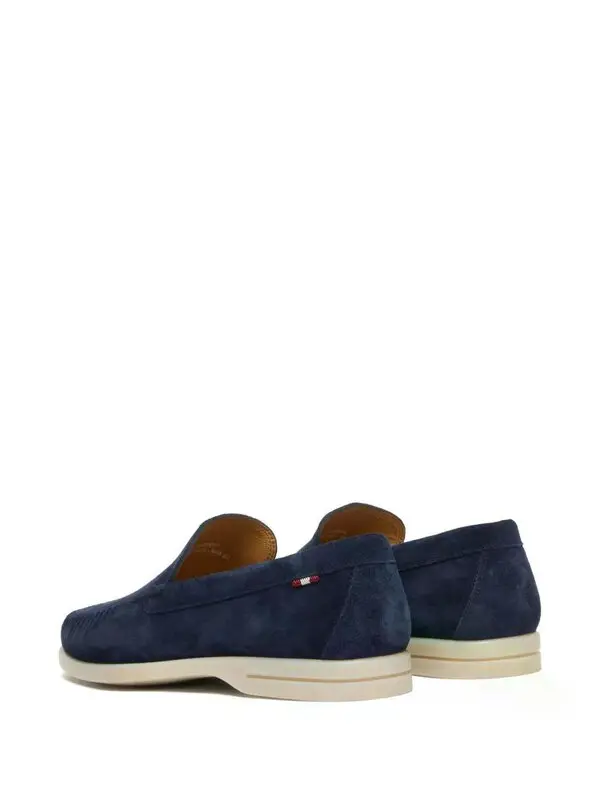 Bally Switz Moc Suede Loafers