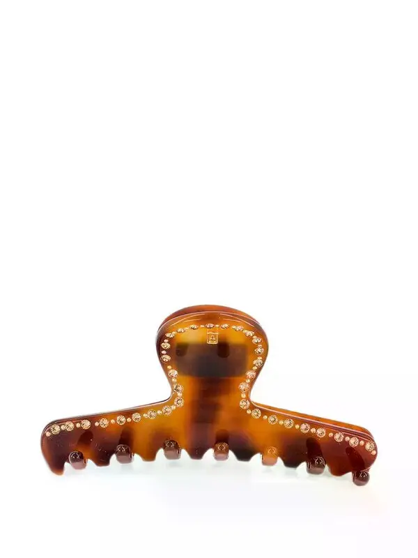 Alexandre De Paris Raspail Crystal-embellished Hair Clip - Brown