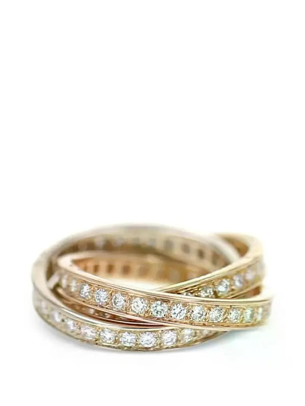 Cartier 2000s Trinity Diamond Ring