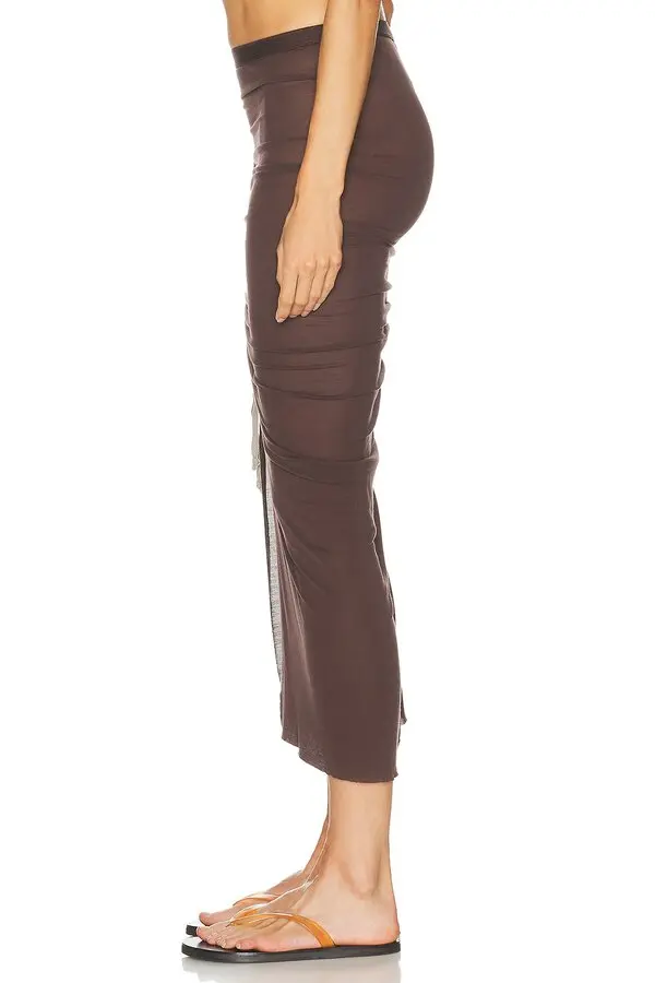 Rick Owens Edfu Knee Length Skirt