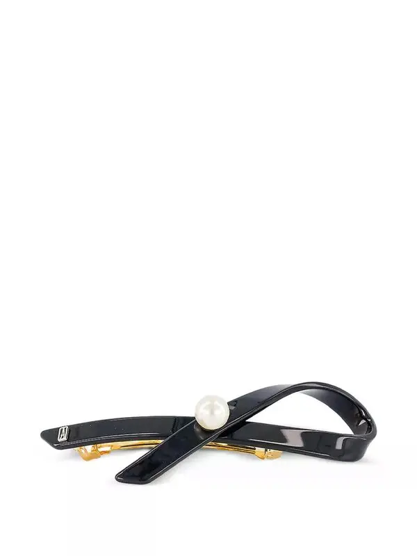Alexandre De Paris Lutece Faux-pearl Barrette - Black