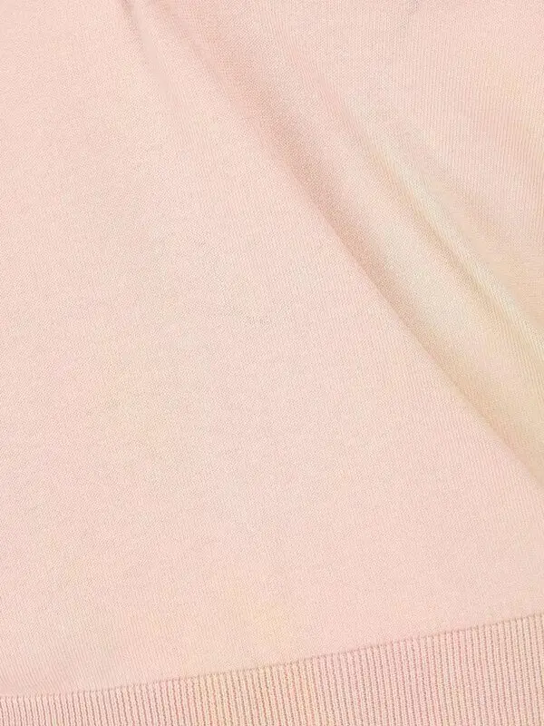 Tagliatore Short-sleeve Silk Top - Pink