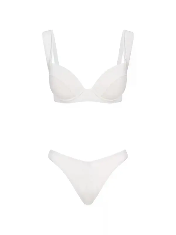 NOIRE SWIMWEAR Ava Ivy Bikini - White