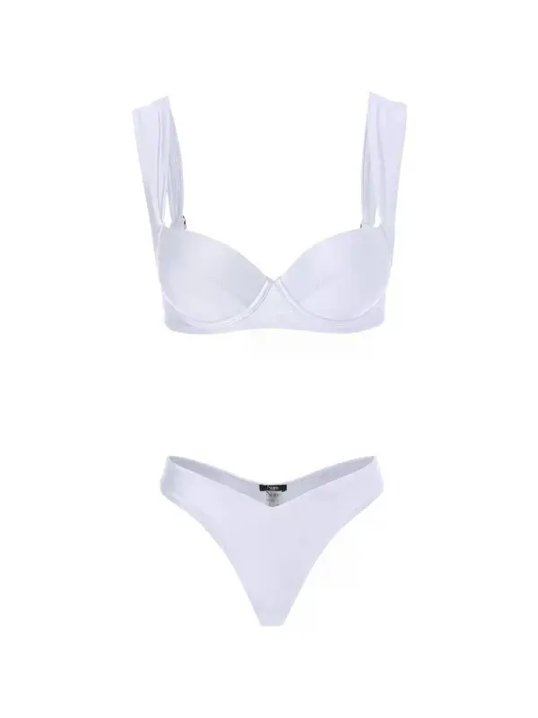 NOIRE SWIMWEAR Ava Ivy Bikini - White