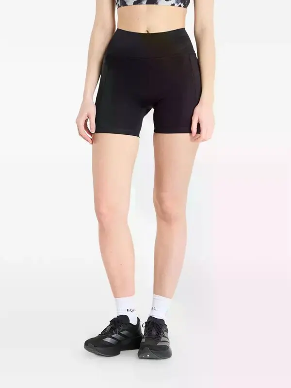 Adidas Logo-print Shorts - Black