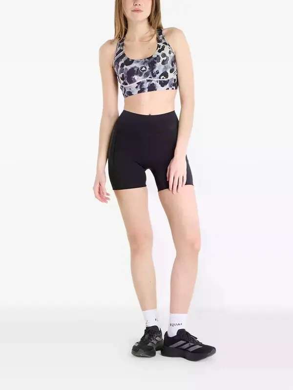 Adidas Logo-print Shorts - Black