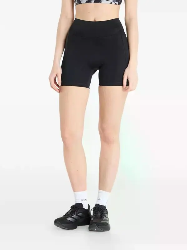 Adidas Logo-print Shorts - Black