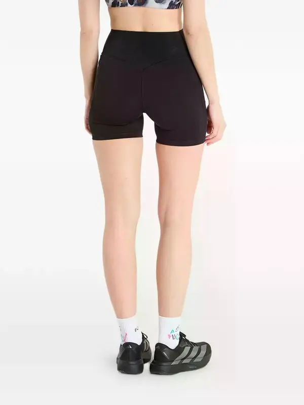 Adidas Logo-print Shorts - Black
