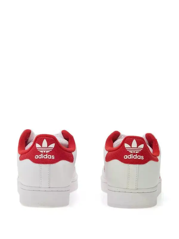 Adidas Superstar Ii Lace-up Sneakers - White
