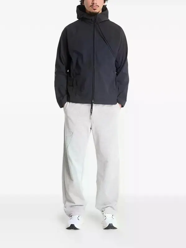 POST ARCHIVE FACTION Asymmetric-zip Jacket