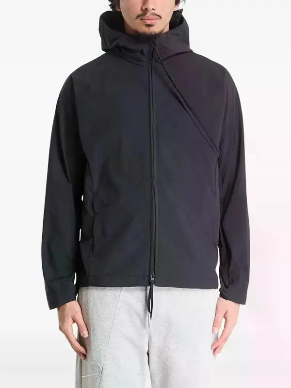 POST ARCHIVE FACTION Asymmetric-zip Jacket