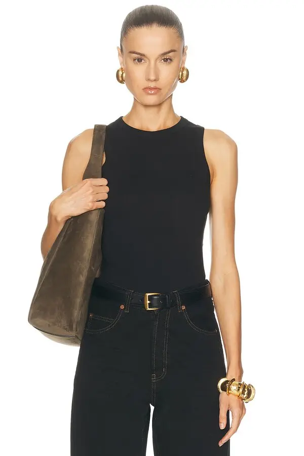 Saint Laurent Cassandre Tank Top - Noir