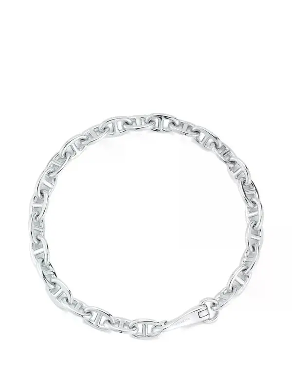 Mateo Anchor-link Bracelet - Silver
